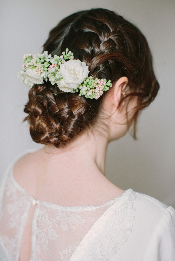 Coiffures fleuries mariage - blog mariage Madame C